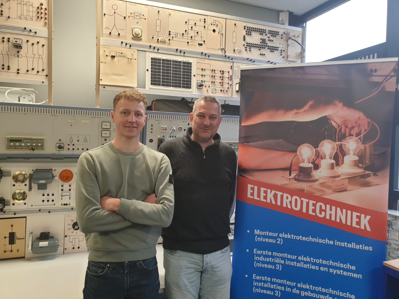 Jip strijdt mee tijdens de finale bij de World Skills Netherlands ...
